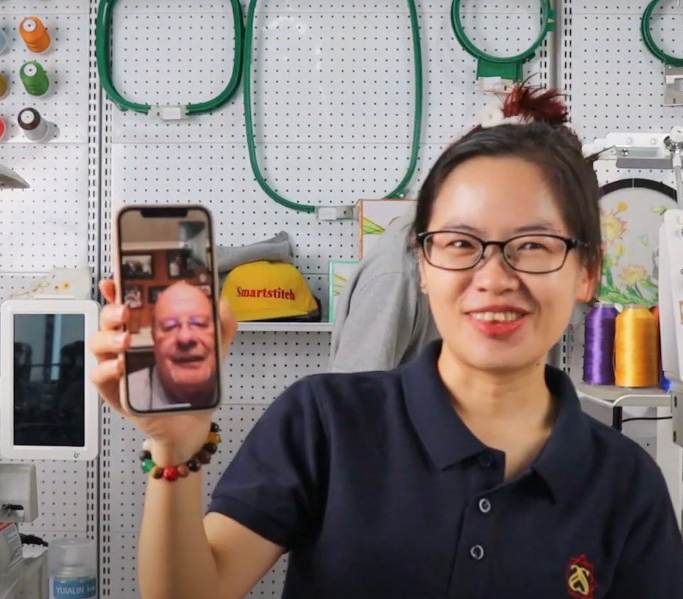 Smartstitch Embroidery Machine S1501, 15 Needles, Max Speed 1200RPM, C – New brothread