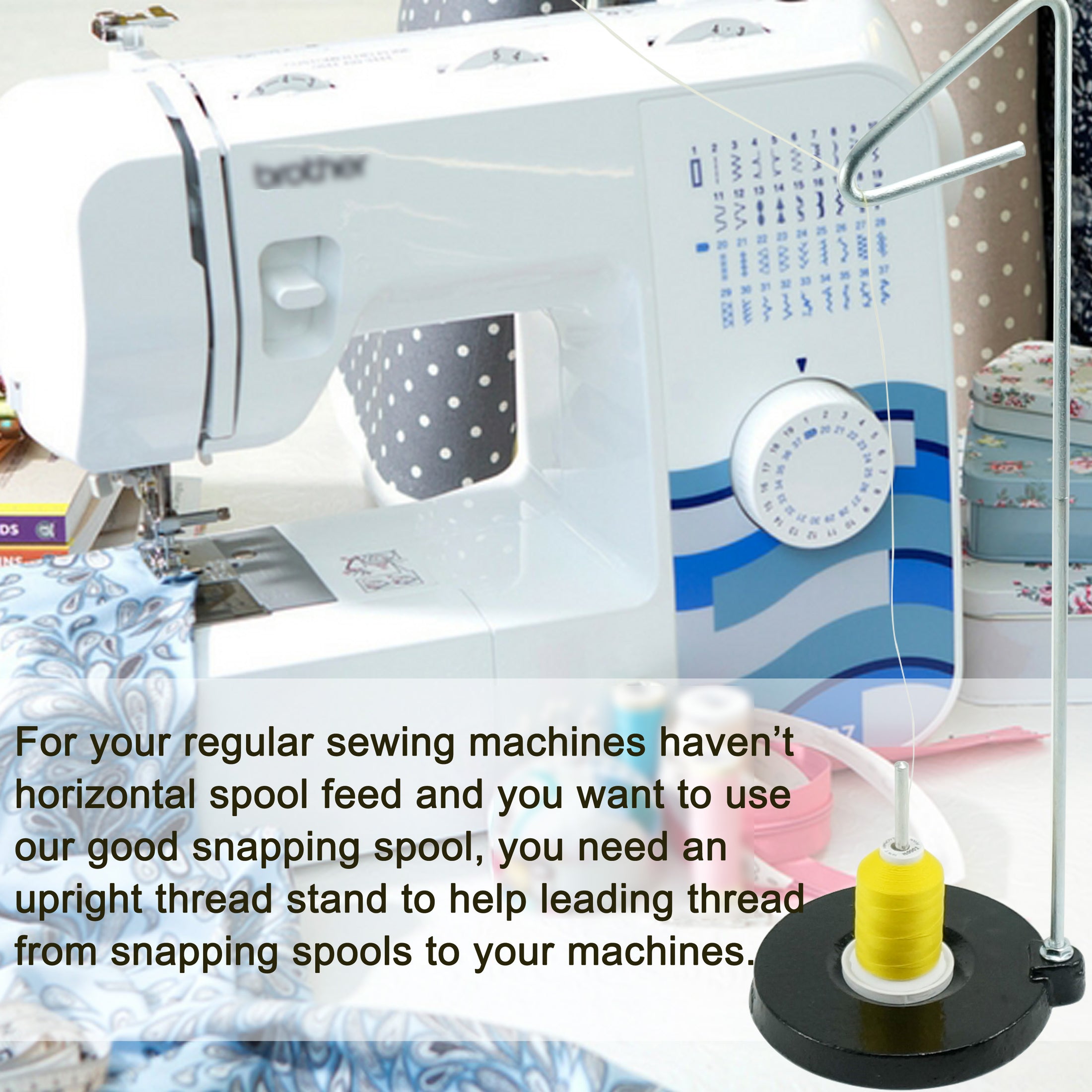 New brothread 16 Variegated Colors Multi-Purpose 100% Mercerized Cotto