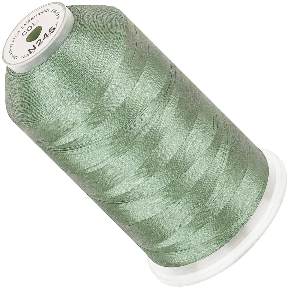 New brothread Polyester Machine Embroidery Thread-5000M Each Huge Spoo